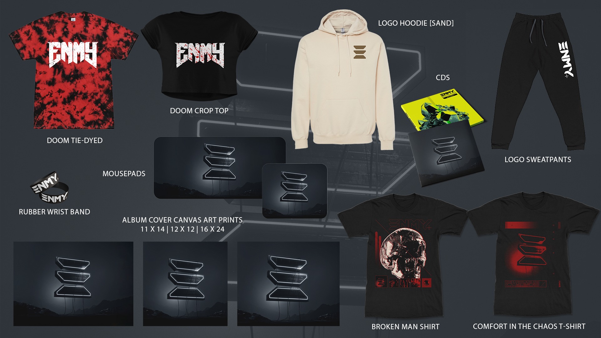 ENMY Releases Self-Titled Sophomore Album – FiXT Music